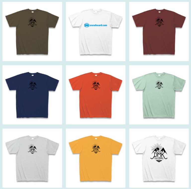 DMKオリジナルTシャツ絶賛販売中！ | 日本一わかりやすいスノーボードサイト！DMKsnowboard