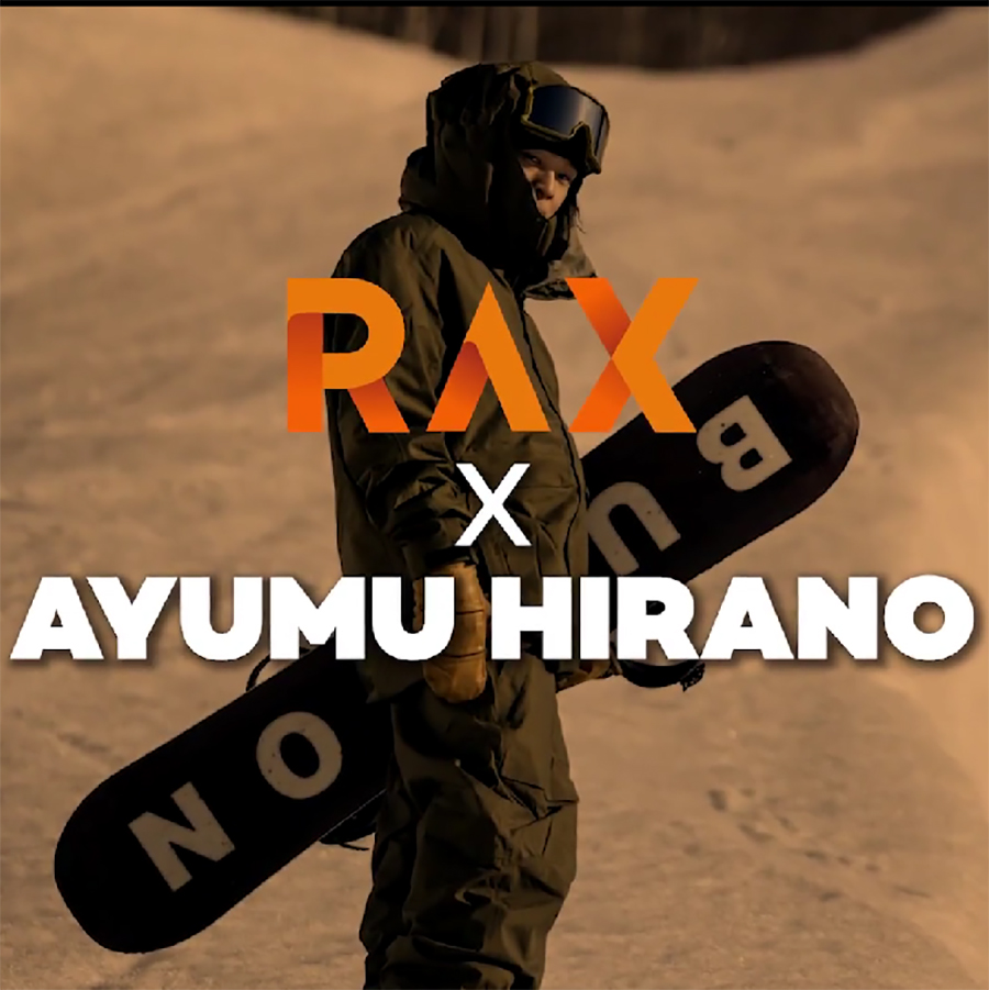 仮想空間でアクションスポーツが楽しめるRAX WORLDが平野歩夢のパートナーシップ | 日本一わかりやすいスノーボードサイト！DMKsnowboard