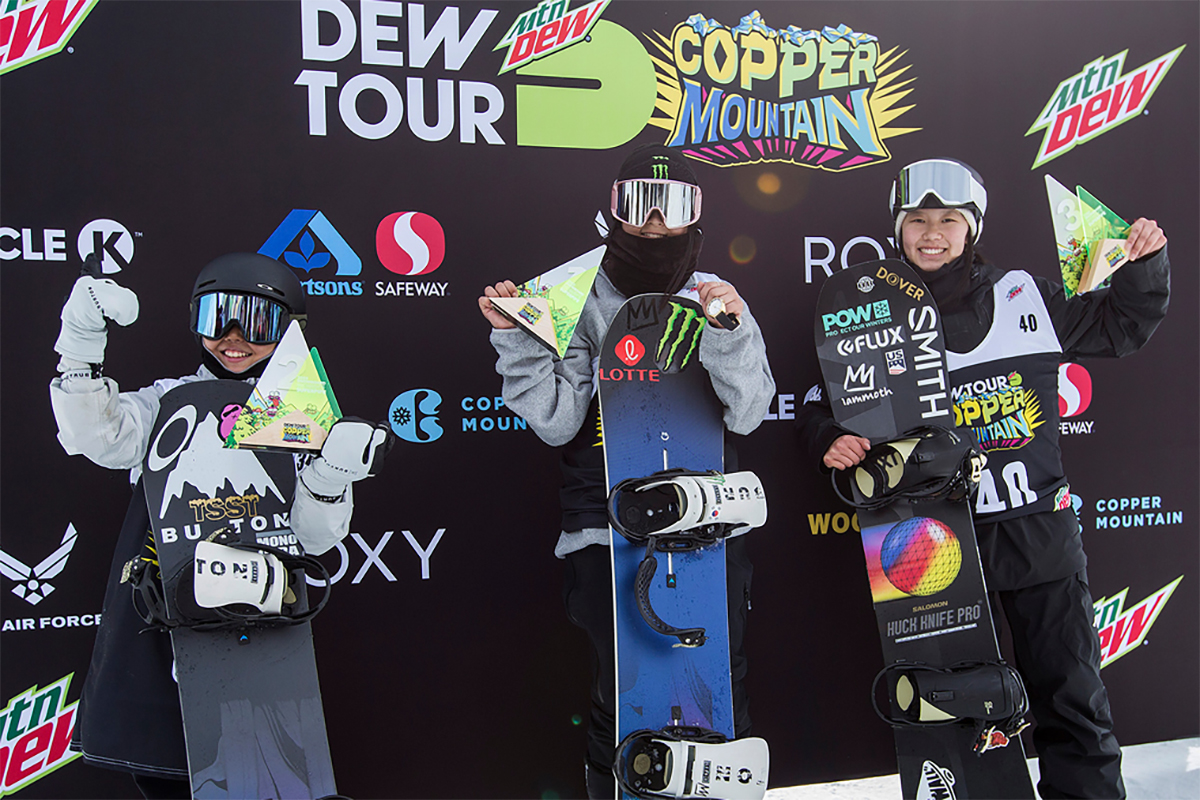 DEW TOUR女子スーパーパイプでチェ・カオン（韓国）が優勝！ | 日本一わかりやすいスノーボードサイト！DMKsnowboard
