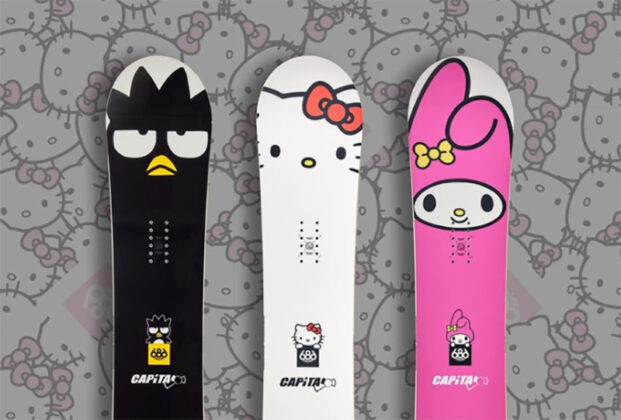 686が発表したハローキティのスノーボードCAPiTA製 | 日本一わかりやすいスノーボードサイト！DMKsnowboard