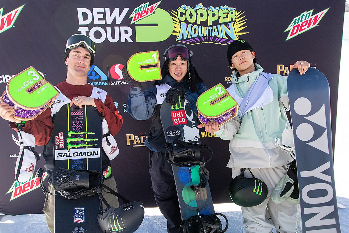 平野歩夢がアメリカのプロ戦DEW TOURで優勝！二連覇達成！！ | 日本一わかりやすいスノーボードサイト！DMKsnowboard