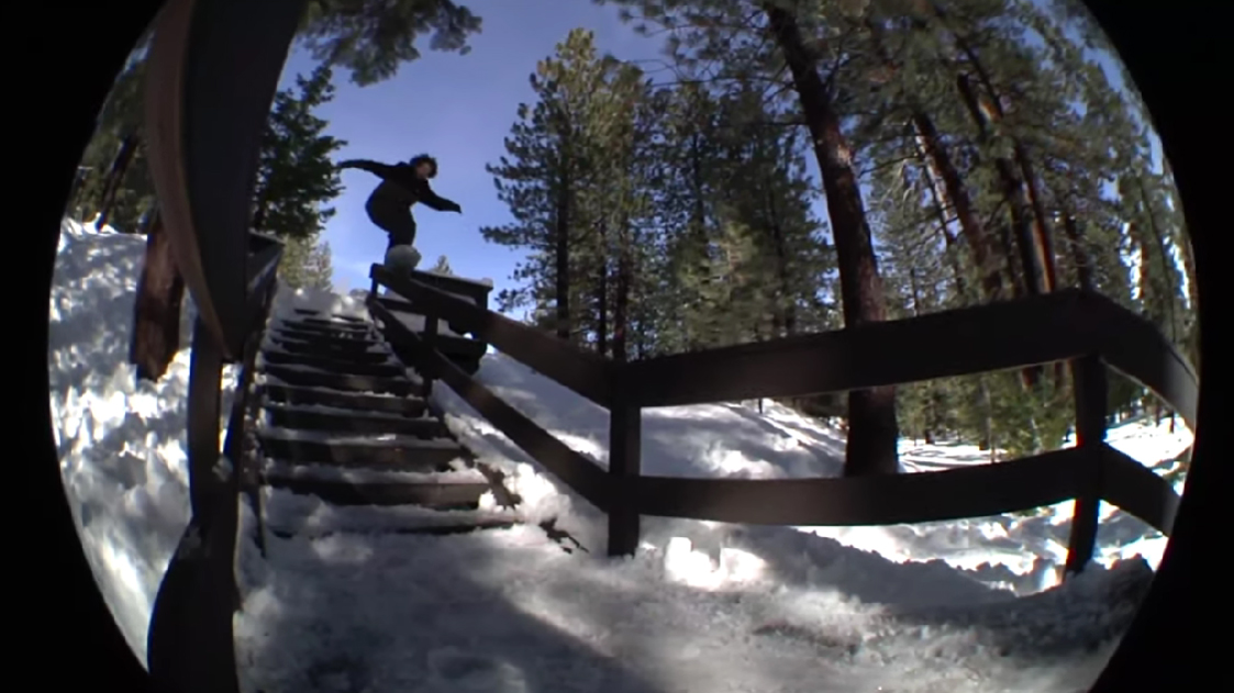 Jesse Gomez、雪深いタホで魅せるRAWカット | 日本一わかりやすいスノーボードサイト！DMKsnowboard